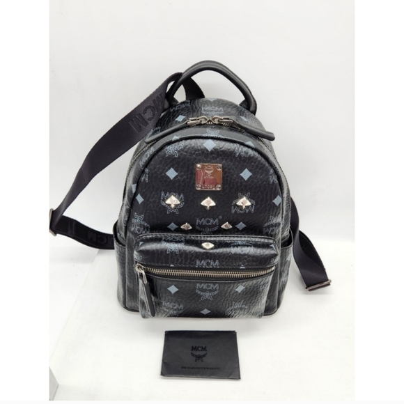 MCM | Bags | Authentic Mcm Mini Backpack | Poshmark